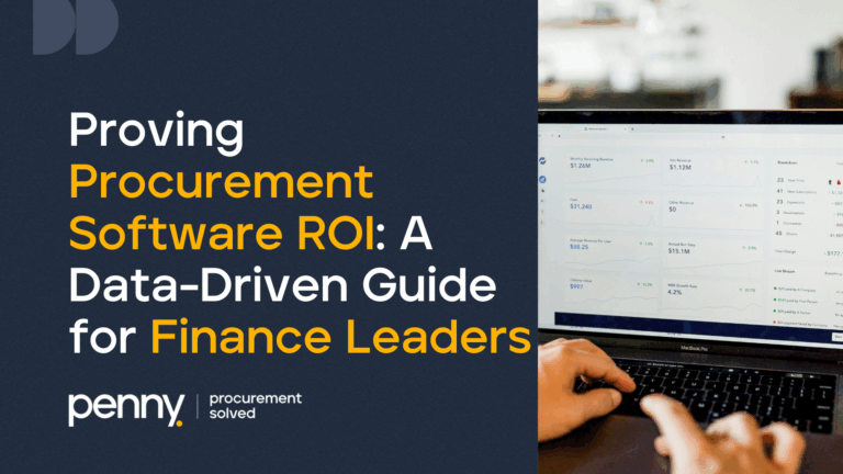 Proving Procurement Software ROI: A Guide for Finance Leaders